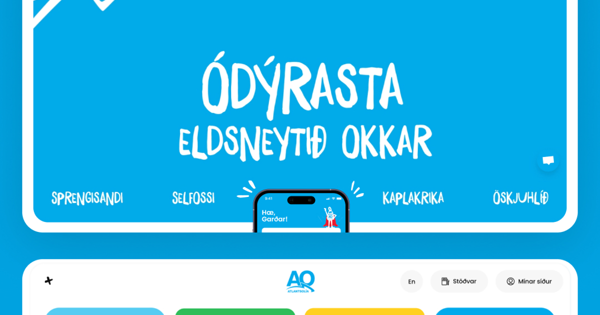 Atlantsolía - Vettvangur