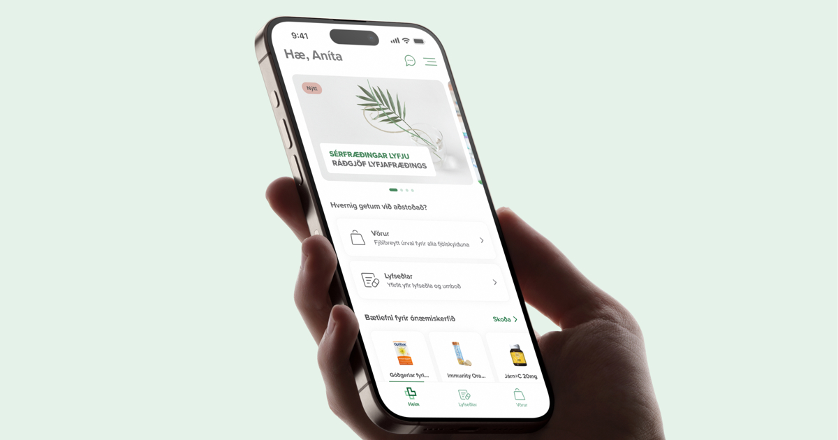 Lyfju appið - Vettvangur